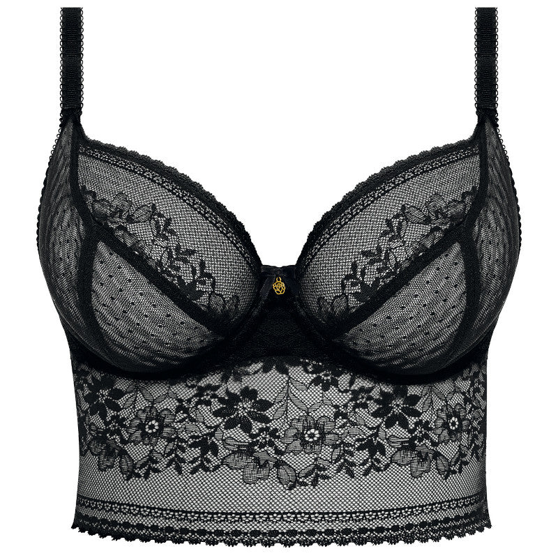 Freya Sydnie Longline Bra Black | AA402820BLK | Poinsettia ...