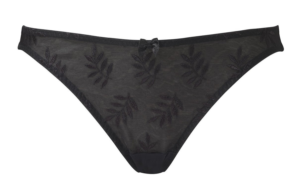 Panache Tango Black Thong Underwear - 3257 - Poinsettia ...