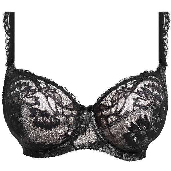 Fantasie Bronte Side Support Plunge Bra Black | FL2062BLK | Poinsettia ...