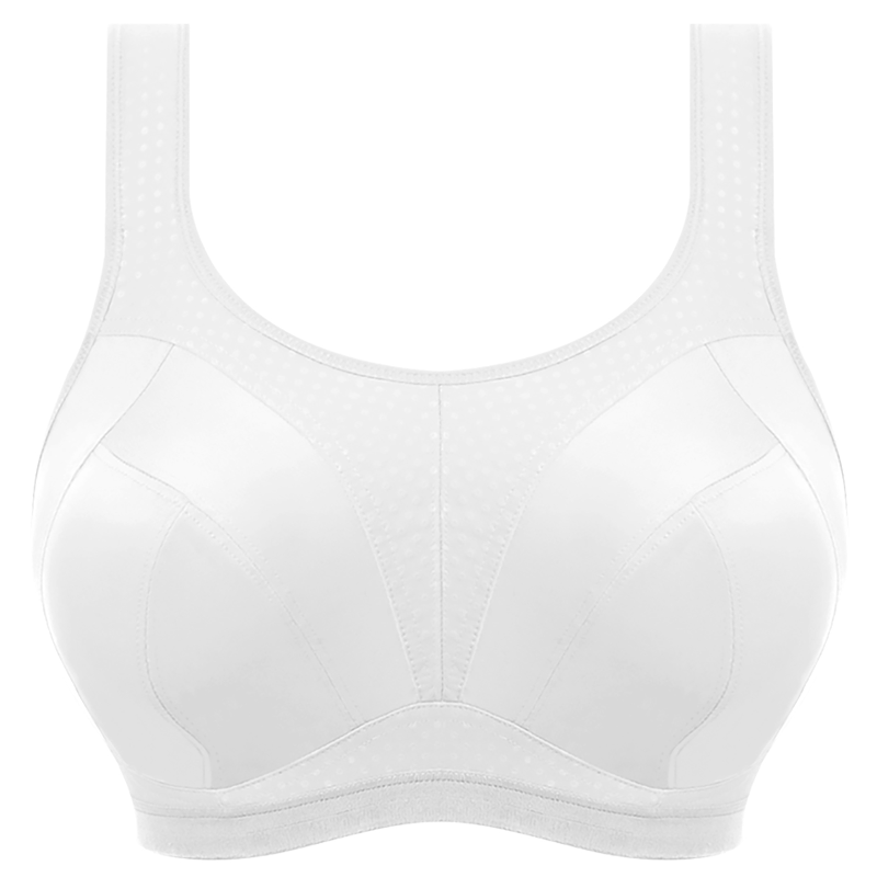 Freya Dynamic Soft Cup Sports Bra White | AC4014WHE | Poinsettia ...