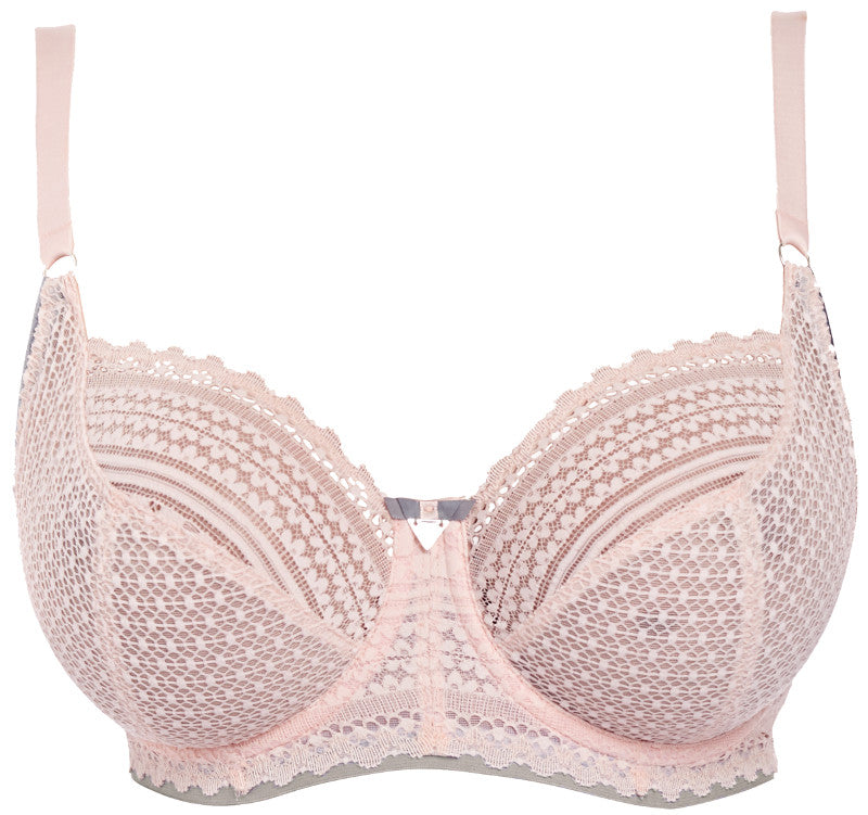 Freya Daisy Lace Balcony Bra Pink | AA5131BLH/AA5132BLH | Poinsettia - PoinsettiaStyle.co.uk