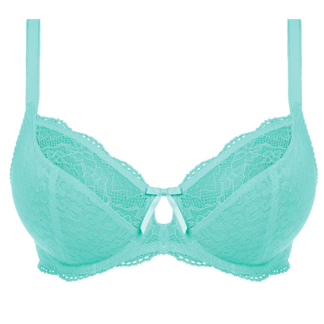 Freya Fancies Half Cup Bra Azure Blue | AA1013AZE | Poinsettia ...