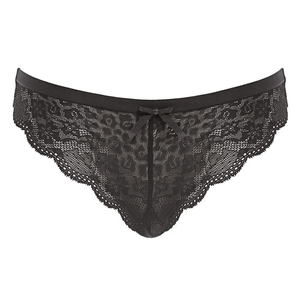 Freya Fancies Brief Thong Underwear Black | AA1017BLK | Poinsettia ...