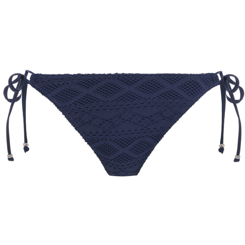 Freya Swim Sundance Tie Side Bikini Brief Blue Crochet | AS3975DEN ...