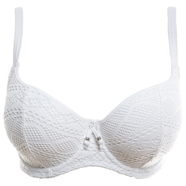 Freya Swim Sundance Sweetheart Bikini Top White Crochet | AS3970WHE ...