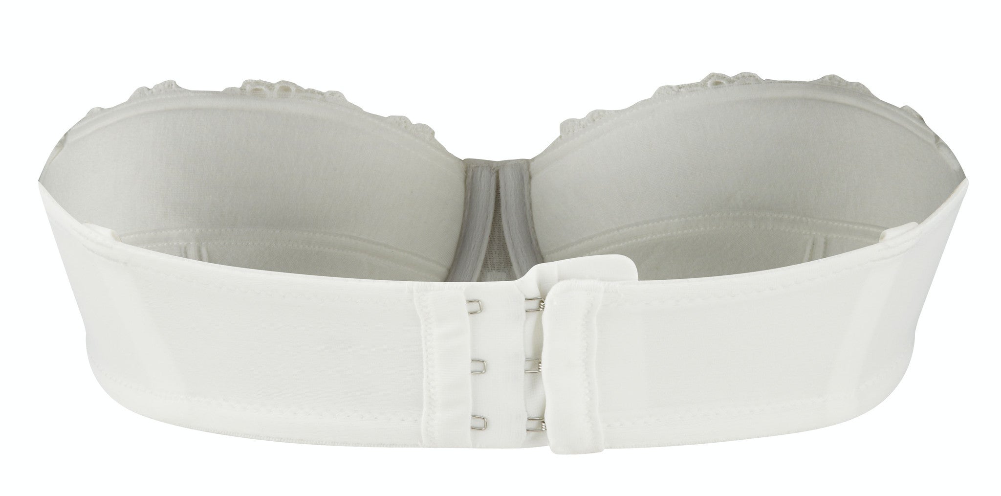 Masquerade Serenity Ivory Bridal Strapless Bra - PoinsettiaStyle.co.uk