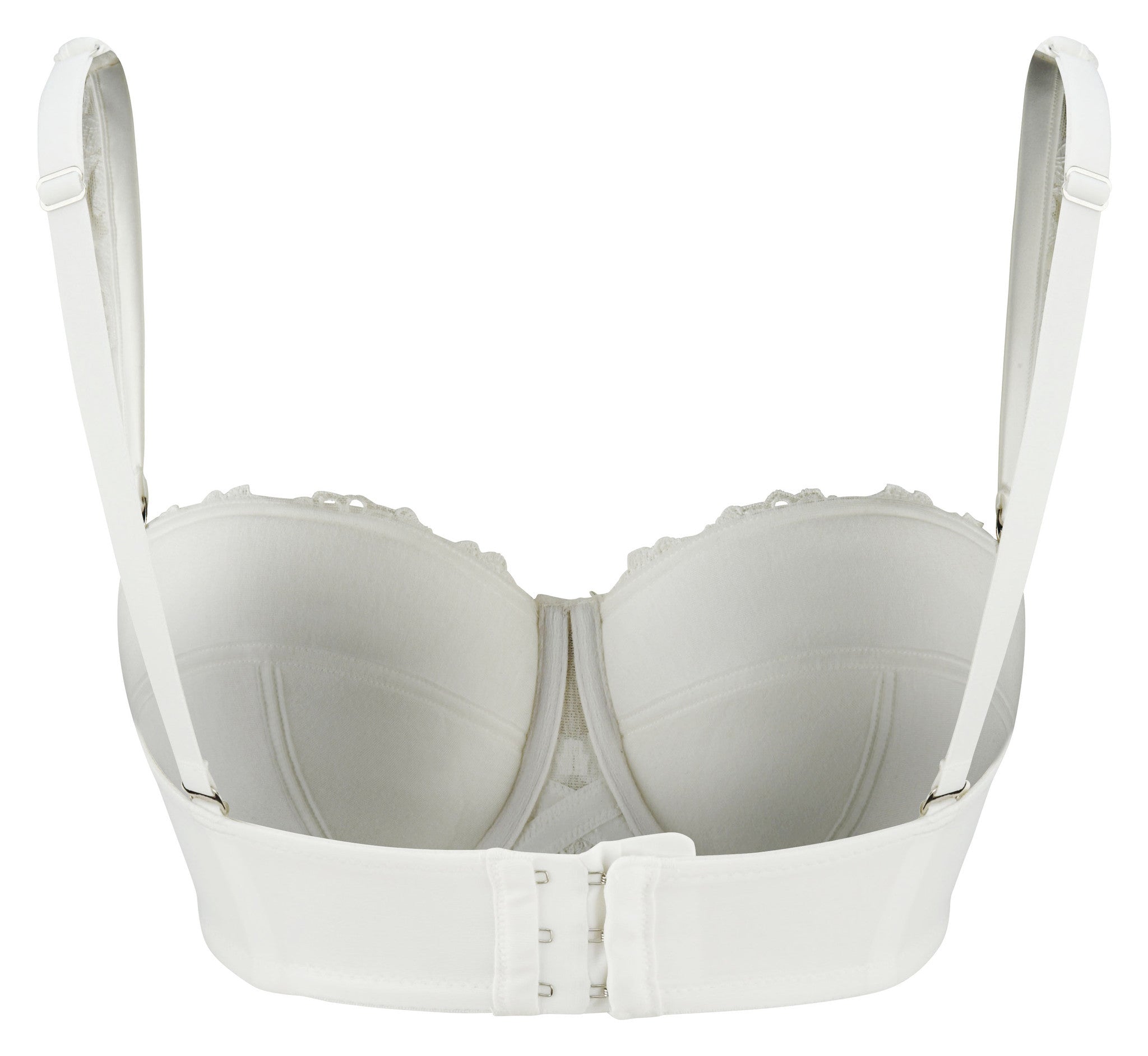 Masquerade Serenity Ivory Bridal Strapless Bra - PoinsettiaStyle.co.uk