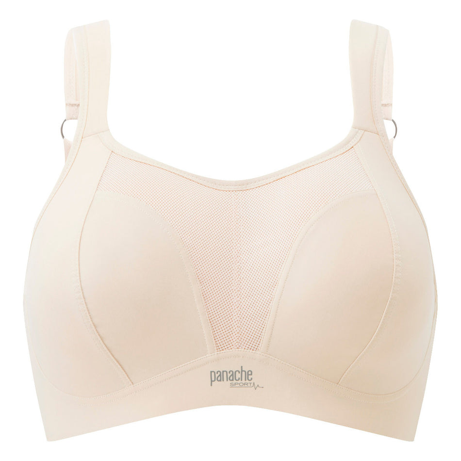 Panache Sports Bra Wire Free Nude Latte | 7341 | Poinsettia ...