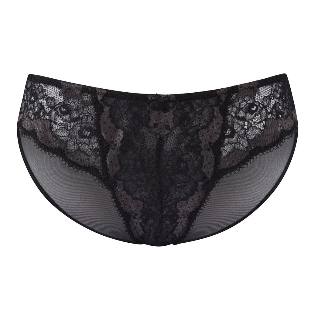 Panache Clara Brief Panty Grey Black | 7253 | Poinsettia ...