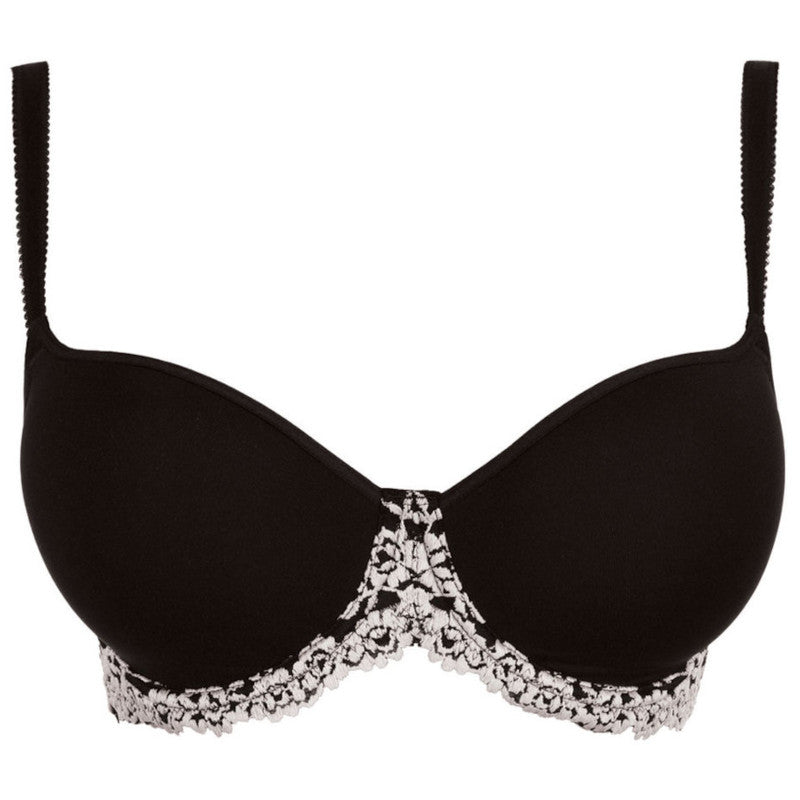Wacoal Embrace Lace Contour Bra Black | WA853191BLK | Poinsettia ...